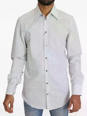 Dolce & Gabbana Polka-dot Cotton Shirt