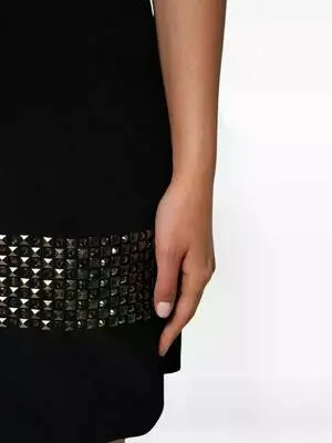 Dolce & Gabbana Embellished Peter Pan Collar Mini Dress