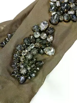 Dolce & Gabbana Elbow Length Embellished Gloves