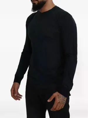 Dolce & Gabbana Henley-neck Long-sleeve Polo Shirt