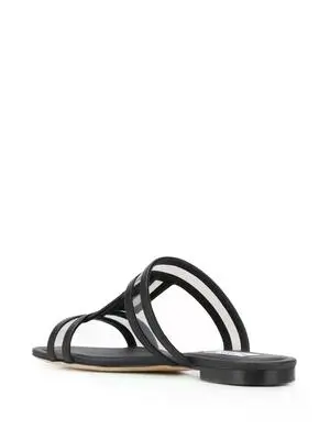 TOD'S Flat Leather Sandals