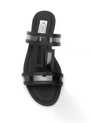 TOD'S Flat Leather Sandals