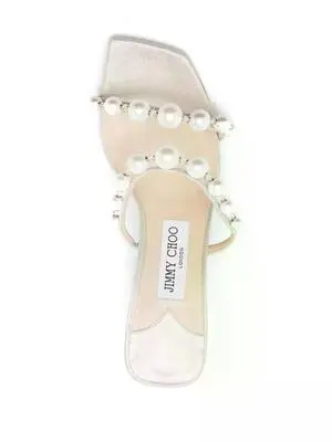 JIMMY CHOO Amara 85mm Block Heel Sandals
