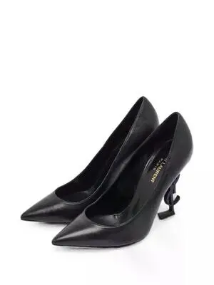 Saint Laurent Opium Logo Pumps