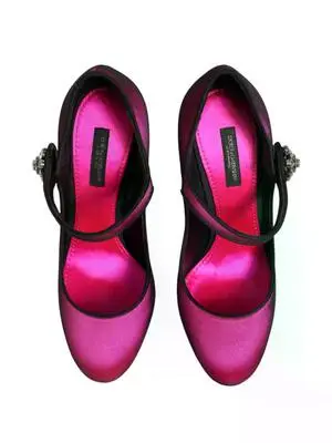 Dolce & Gabbana Mary Jane Embellished Pumps
