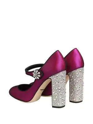 Dolce & Gabbana Mary Jane Embellished Pumps