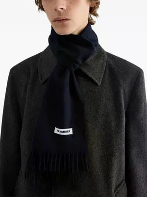 JIL SANDER Slim Wool Scarf