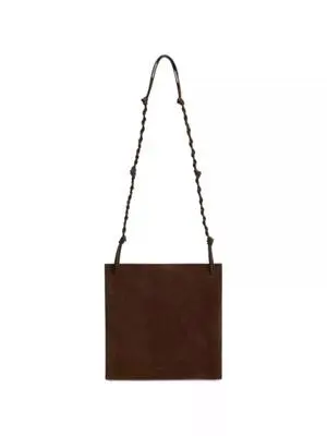 JIL SANDER Tangle Knotted Shoulder Bag - Brown