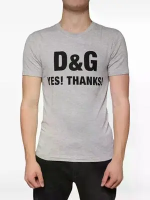 Dolce & Gabbana Logo-print Crew-neck T-shirt
