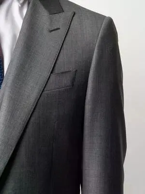 Canali Two-piece Fishtail Suit - Grey