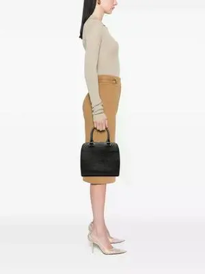 LOUIS VUITTON Epi Pont Neuf Pm Handbag - Black