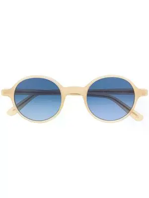 L.g.r Round Frame Sunglasses - Neutrals