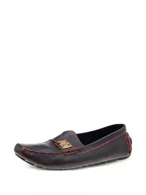 LOUIS VUITTON S Lock Loafers