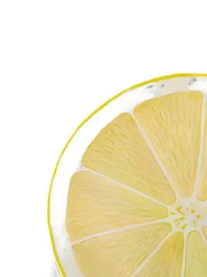 BORDALLO PINHEIRO Lemon-design Plate - Yellow