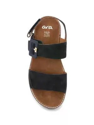 ARA Buckle-detail Touch-strap Sandals