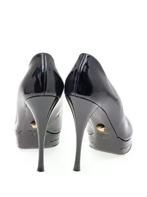 Versace Peep-toe Platform Pumps