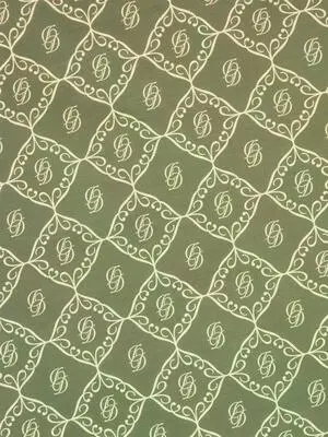 Drole De Monsieur Monogram-jacquard Cotton Scarf