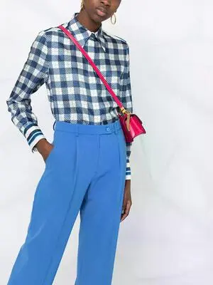 Alberta Ferretti Straight-leg Tailored Trousers