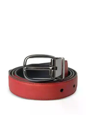Dolce & Gabbana Leather Belt - Red