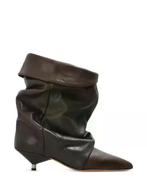 Isabel Marant Étoile Edrik Slouchy Ankle Boots - Brown