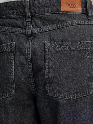 HOSS INTROPIA Wide-leg Denim Shorts