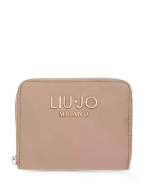 Liu Jo Small Logo-plaque Wallet - Neutrals