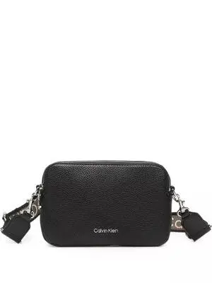 Calvin Klein Strap Messenger Bag - Black
