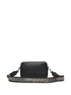 Calvin Klein Strap Messenger Bag - Black
