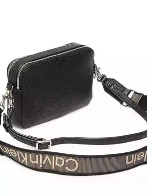 Calvin Klein Strap Messenger Bag - Black