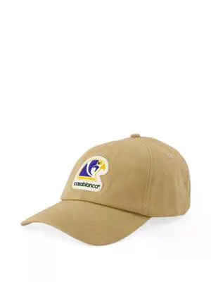 Casablanca Horus Logo-patch Cap - Neutrals