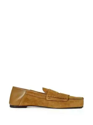Jacquemus Croc-effect Panelled Loafers