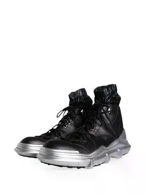Dolce & Gabbana Galileo Panelled High-top Sneakers