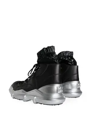 Dolce & Gabbana Galileo Panelled High-top Sneakers