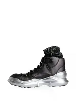 Dolce & Gabbana Galileo Panelled High-top Sneakers