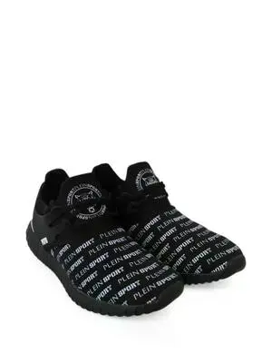 PLEIN SPORT Logo Print Lace-up Sneakers