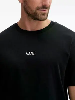 Gant Logo-embroidered T-shirt