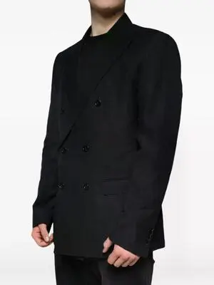 Dolce & Gabbana Double-breasted Linen Blazer
