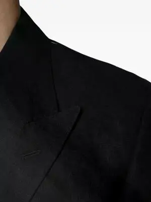 Dolce & Gabbana Double-breasted Linen Blazer