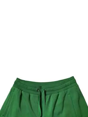 Dolce & Gabbana Cotton Track Shorts With Logo Print