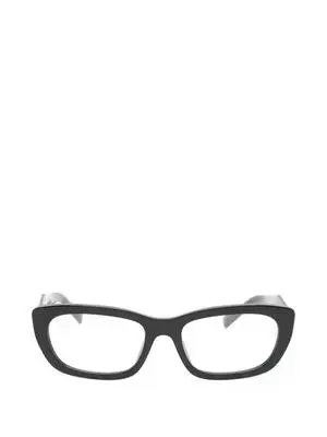 Prada Symbole Cat-eye Glasses - Black