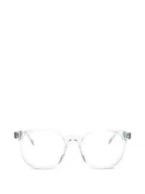 Prada Round Frame Glasses - Blue