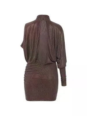 Alexandre Vauthier Embellished One-shoulder Mini Dress