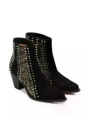 CHRISTIAN LOUBOUTIN Ankle Boots With Stud Embellishment