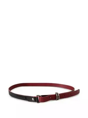 Costume National Skinny Leather Belt