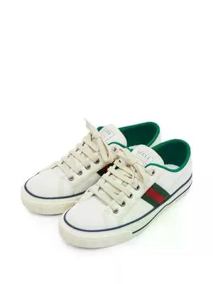 Gucci Tennis 1977 Mini Gg Canvas Sneakers - Neutrals