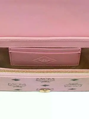 Mcm Medium Aren Visetos Shoulder Bag
