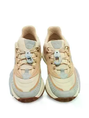 Fendi Flow Sneakers With Mesh Panels And Suede Overlays