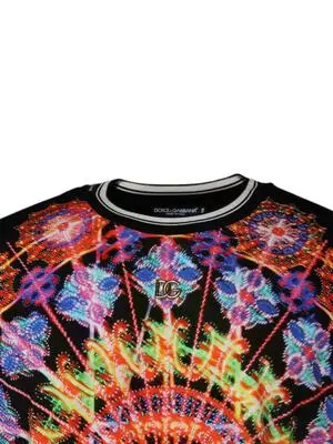 Dolce & Gabbana Mandala-print Cotton T-shirt