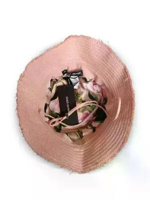 Dolce & Gabbana Frayed Brim Bucket Hat