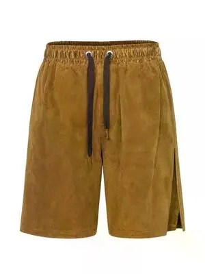 Dolce & Gabbana Suede Track Shorts